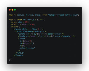 How to use Skia in React Native - Mobile App Development Services