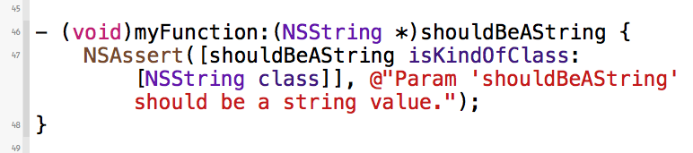 How to use NSAssert in iOS - Best Practices | Folio3