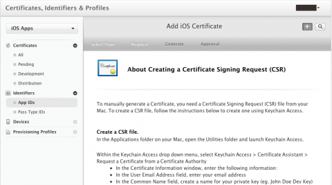 How to create an iOS distribution certificate, provisioning profile and ...