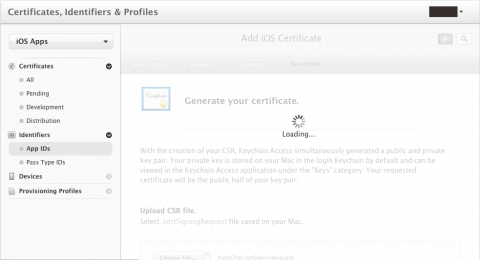 How to create an iOS distribution certificate, provisioning profile and APNS certificate. - folio3