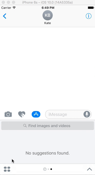 Introduction to Messages Framework and Sticker Pack Application - folio3