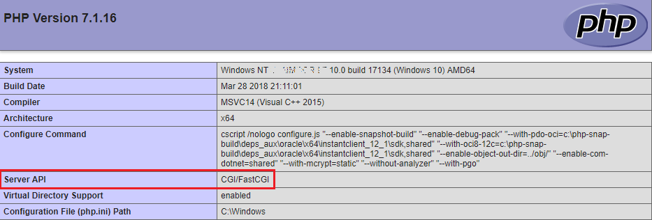 How to Configure FastCGI on WAMP